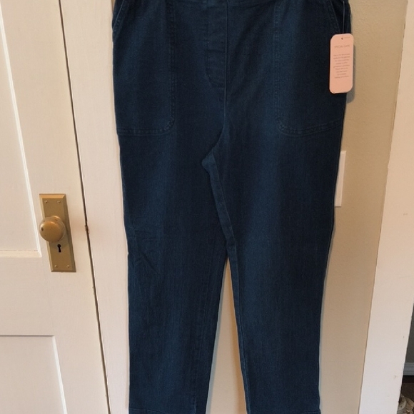 Allison Daley | Jeans | Allison Daley Dark Blue Denim Jeans | Poshmark